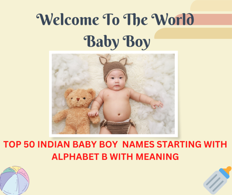 TOP 50 INDIAN BABY BOY NAMES STARTING WITH ALPHABET W ALONG WITH THEIR ...